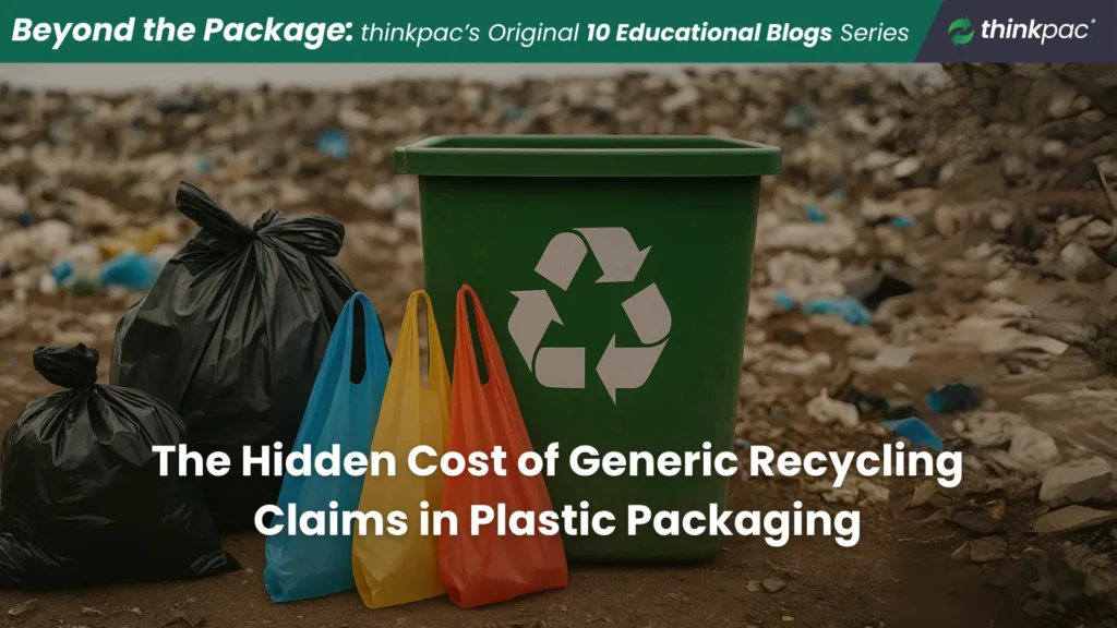The Hidden Cost of Generic Recycling Claims in Plastic Packaging