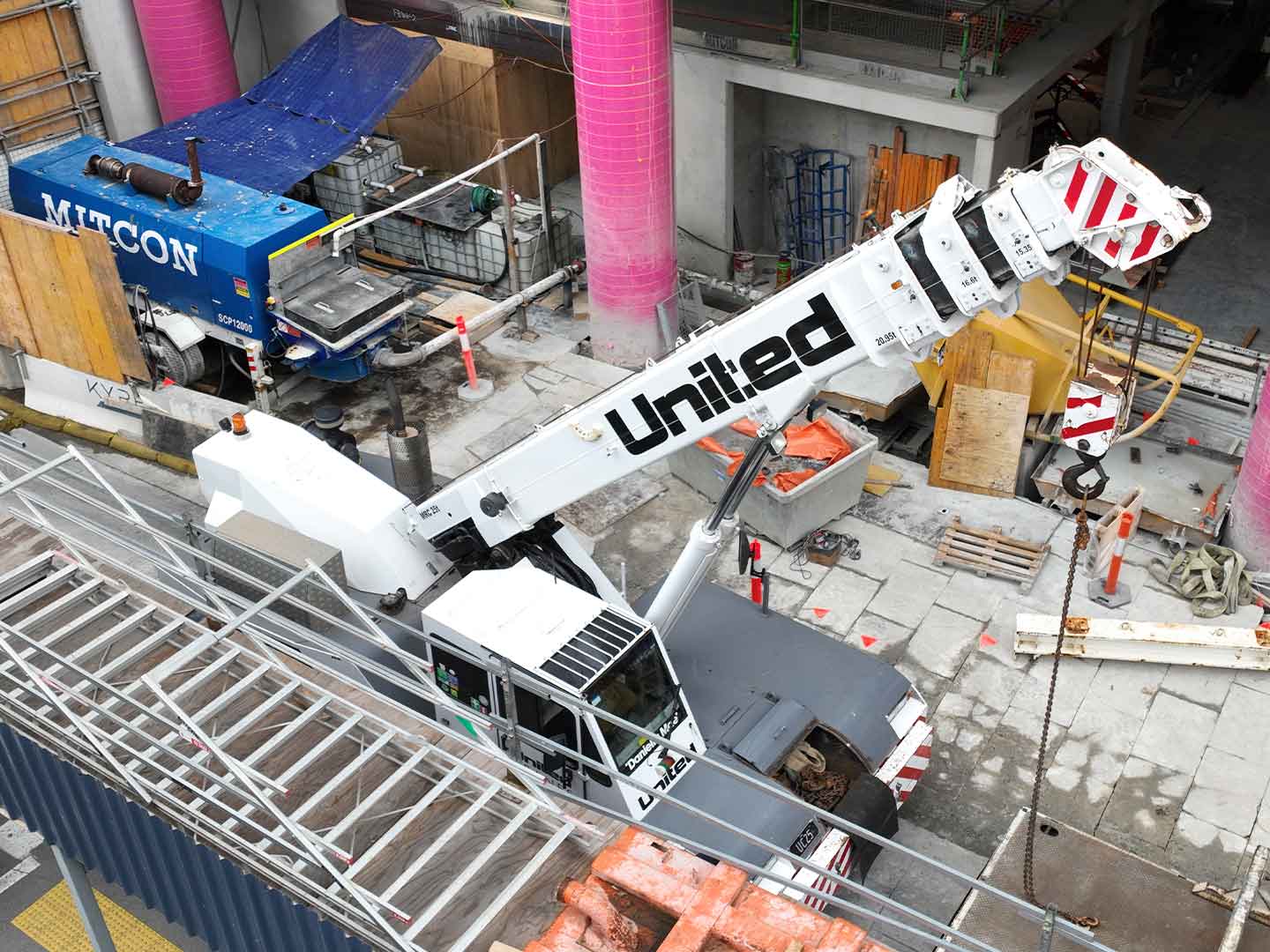 Civil Crane Hire - United Cranes