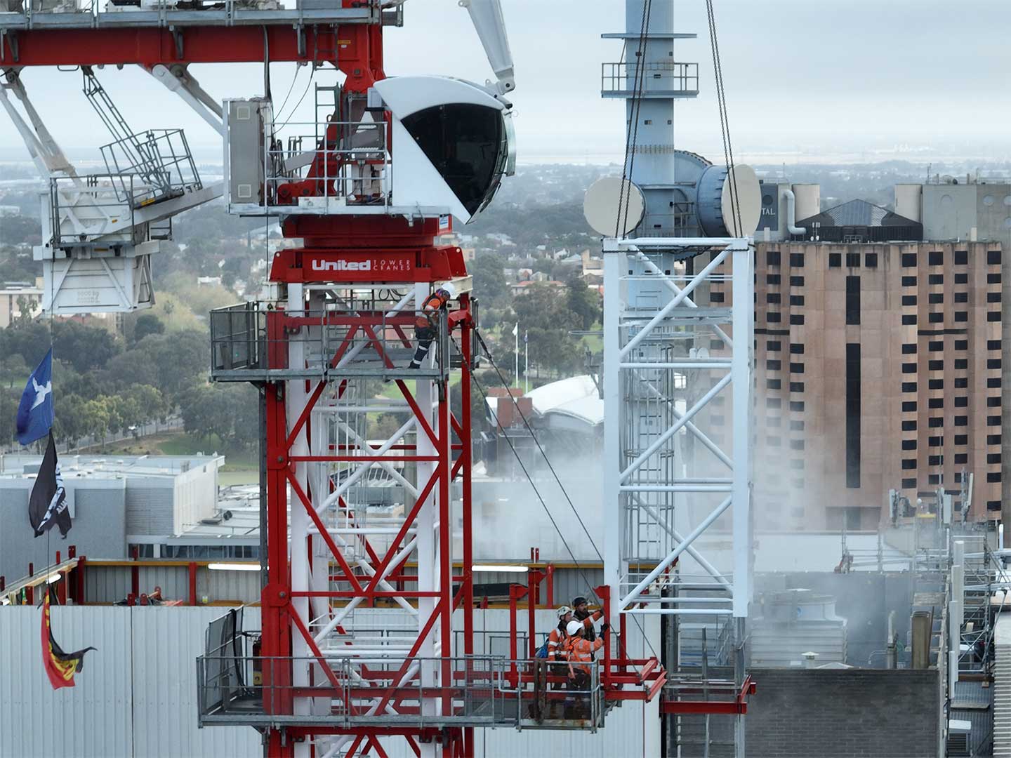 Tower Crane Hire Adelaide - United Cranes