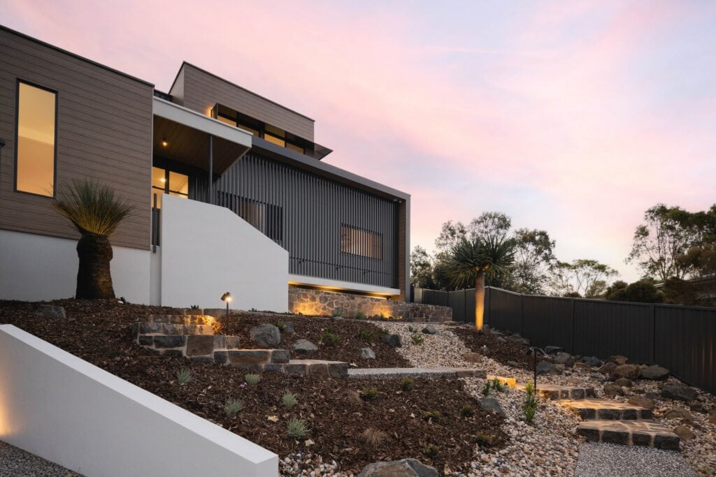 The Advantages of Building on Sloping Sites - VHD Studio