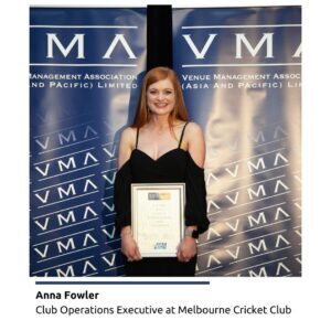 Anna Fowler's VMA Pathway to Leadership - VMA | Venue Management ...