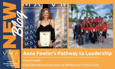 Anna Fowler's VMA Pathway to Leadership - VMA | Venue Management ...