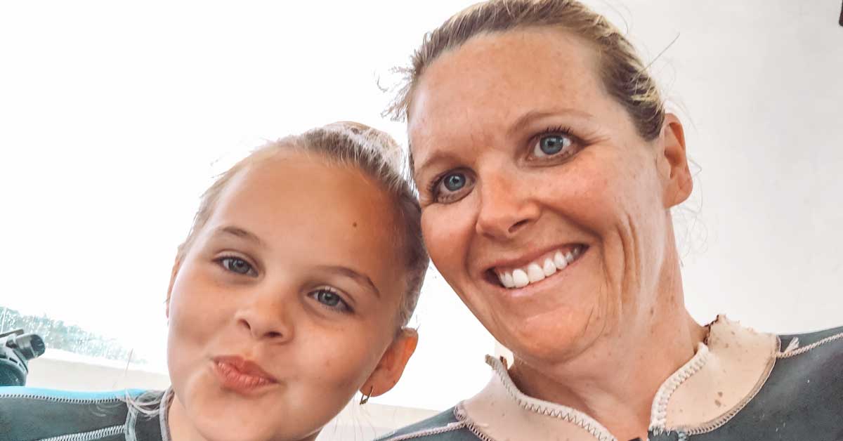 Guest Moments: Mother Daughter Learn Diving In Fiji | Vomo Island Fiji