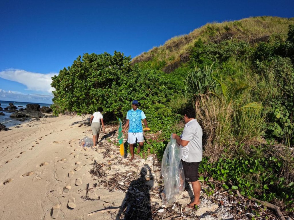Earth Day 2023 - VOMO's "Clean Sweep" event - Vomo Island Fiji