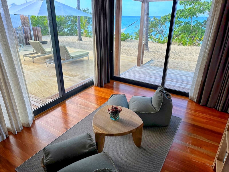 Two (2) Bedroom Beachfront Pool Villa - Vomo Private Island Fiji