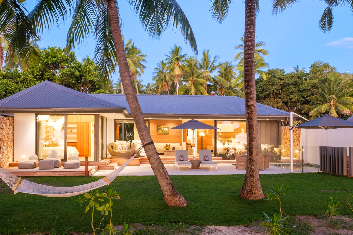 Two (2) Bedroom Beachfront Pool Villa - Vomo Private Island Fiji