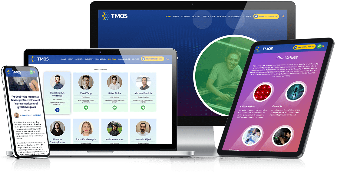 TMOS Website Design | Zephyrmedia | Gold Coast